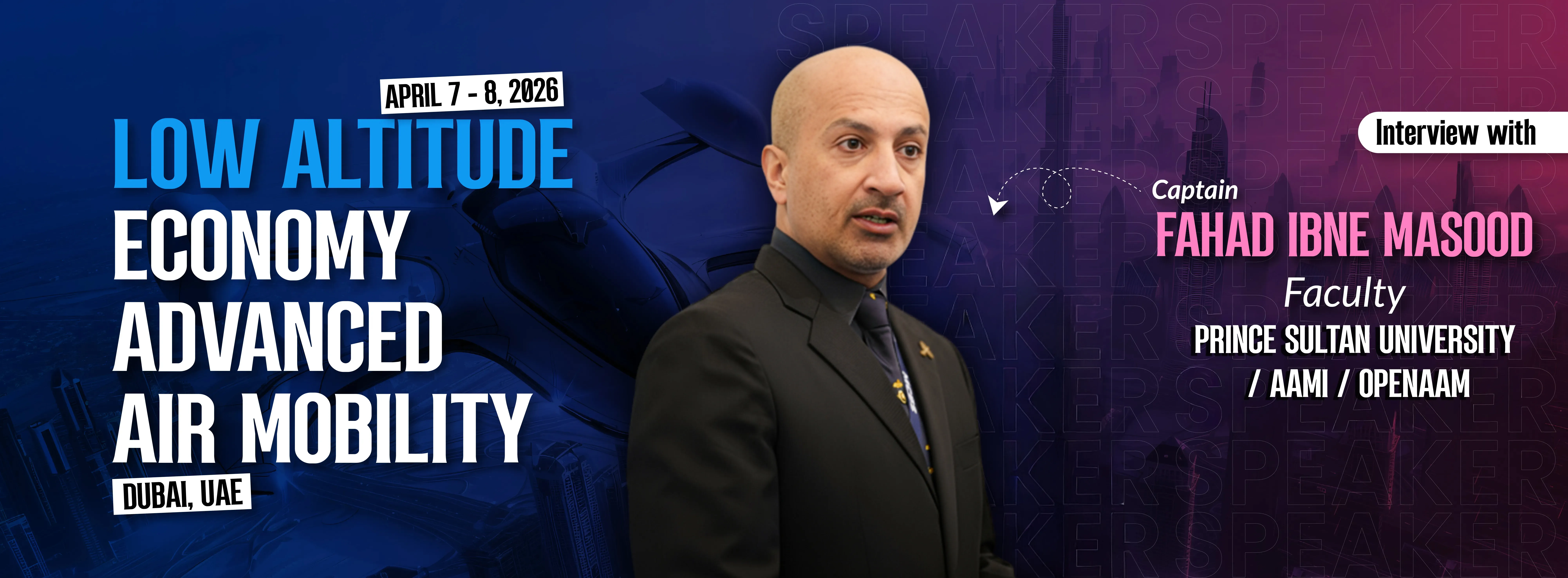 Fahad ibne Masood Interview | Advanced Air Mobility